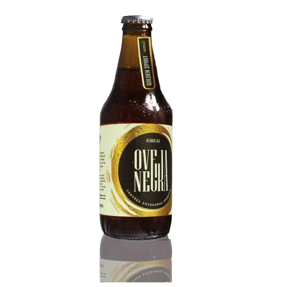 Cervezas Oveja Negra - Golden Spirit | La Barra de Grau